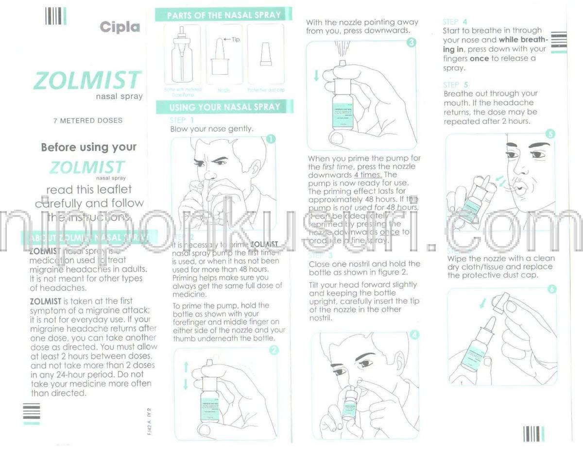 ゾルミストスプレー式点鼻薬 通販