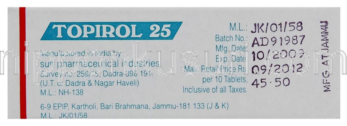 トピロール 通販